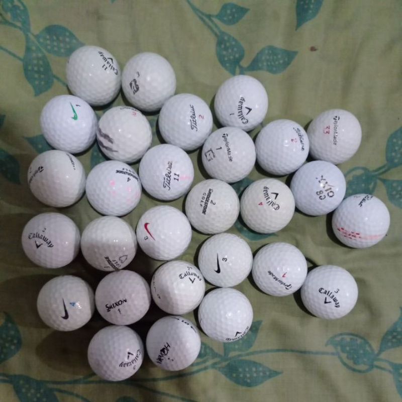 Jual BOLA GOLF SECOND GRADE B MERK RANDOM 10PCS | Shopee Indonesia