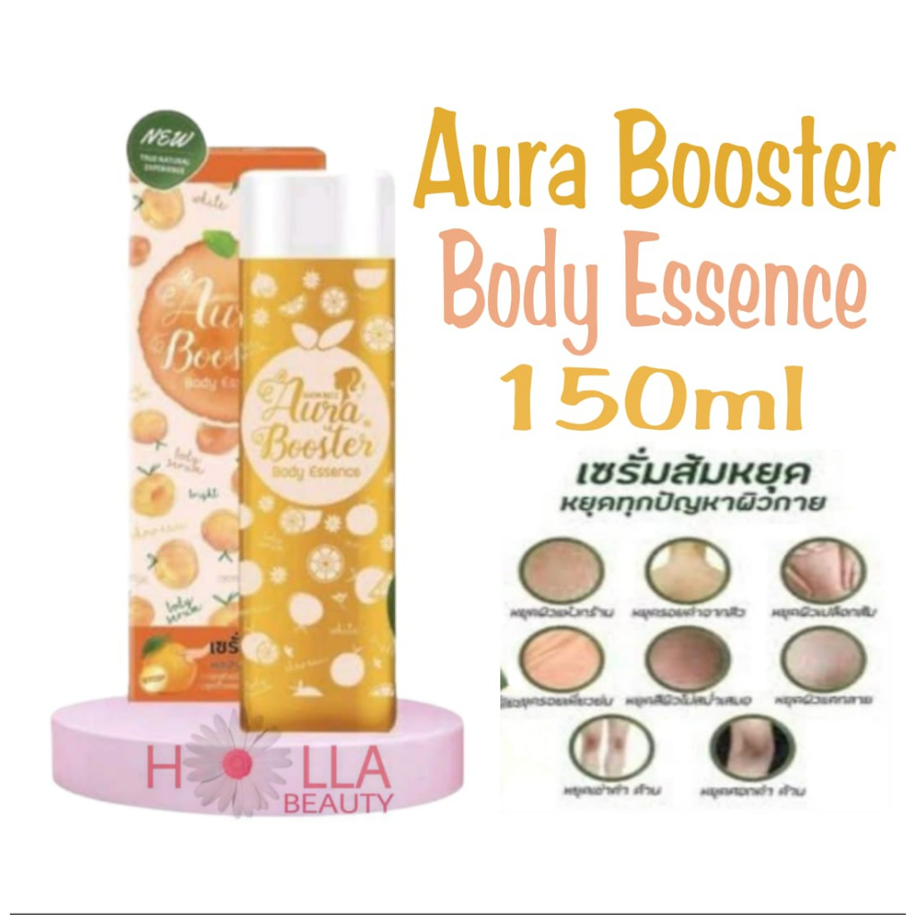 Jual SHOW NAII AURA BOOSTER BODY ESSENCE SERUM 150ML DAN BODY BOOSTER ...
