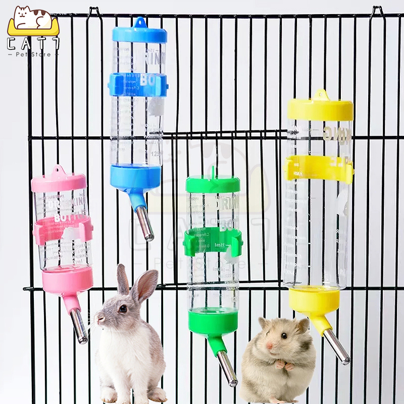 Jual TEMPAT MINUM HAMSTER Botol Minum Dot 80ml Kucing Kelinci Otomatis ...