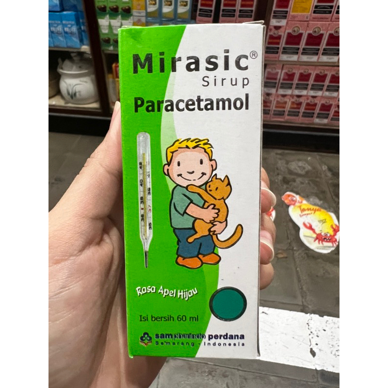 Jual mirasic sirup paracetamol pereda nyeri demam panas | Shopee Indonesia