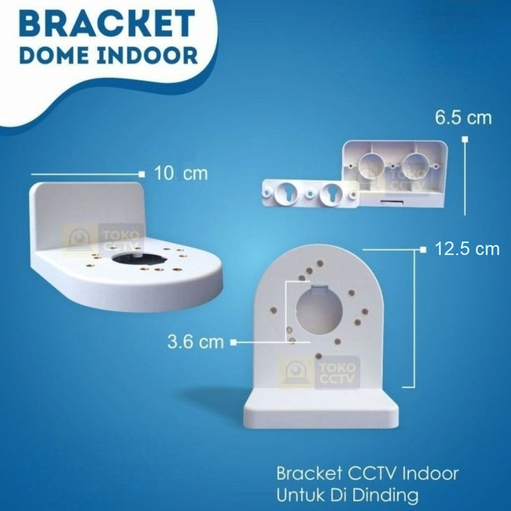 Jual BRACKET CCTV CAMERA INDOOR PUTIH | Shopee Indonesia
