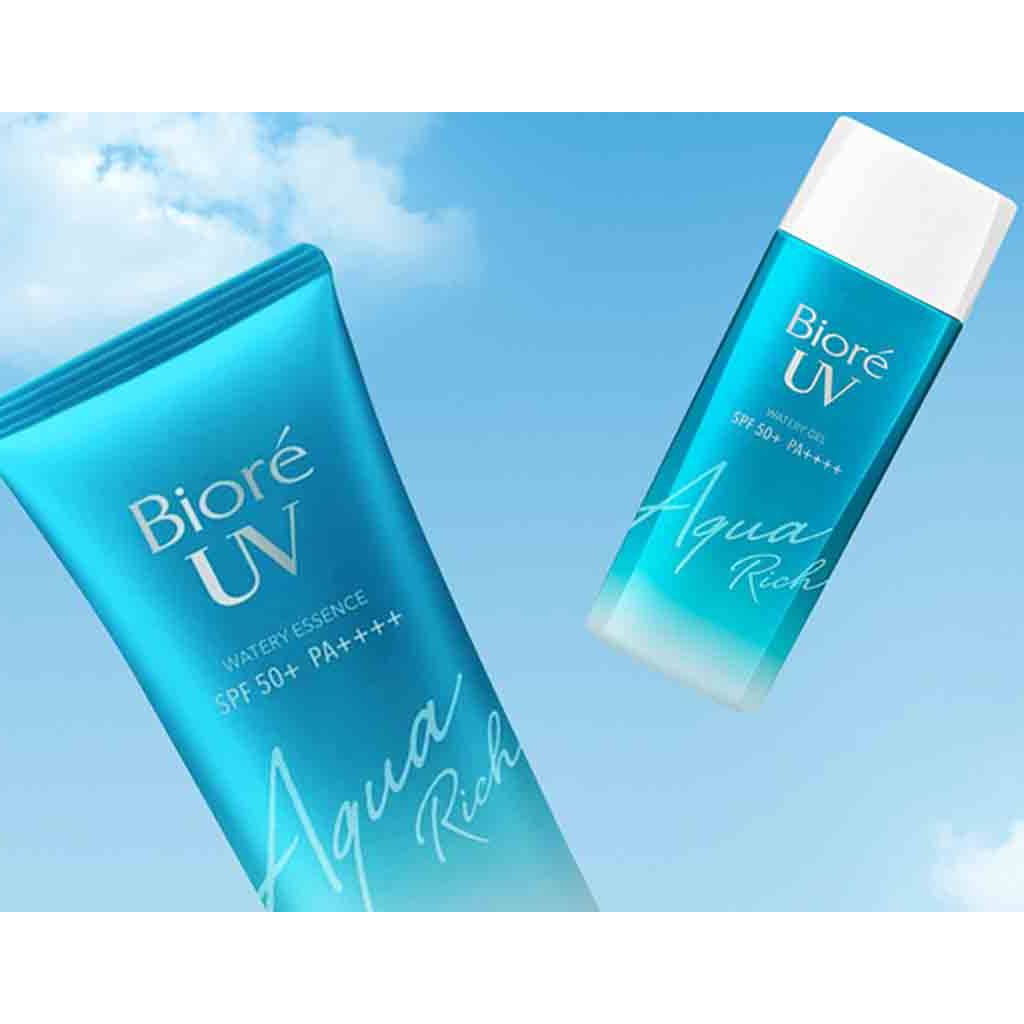 Jual Biore UV Aqua Rich Watery Essence SPF 50 + / Botanical Peony PA ++++ SHARE JAR (ORIGINAL ...