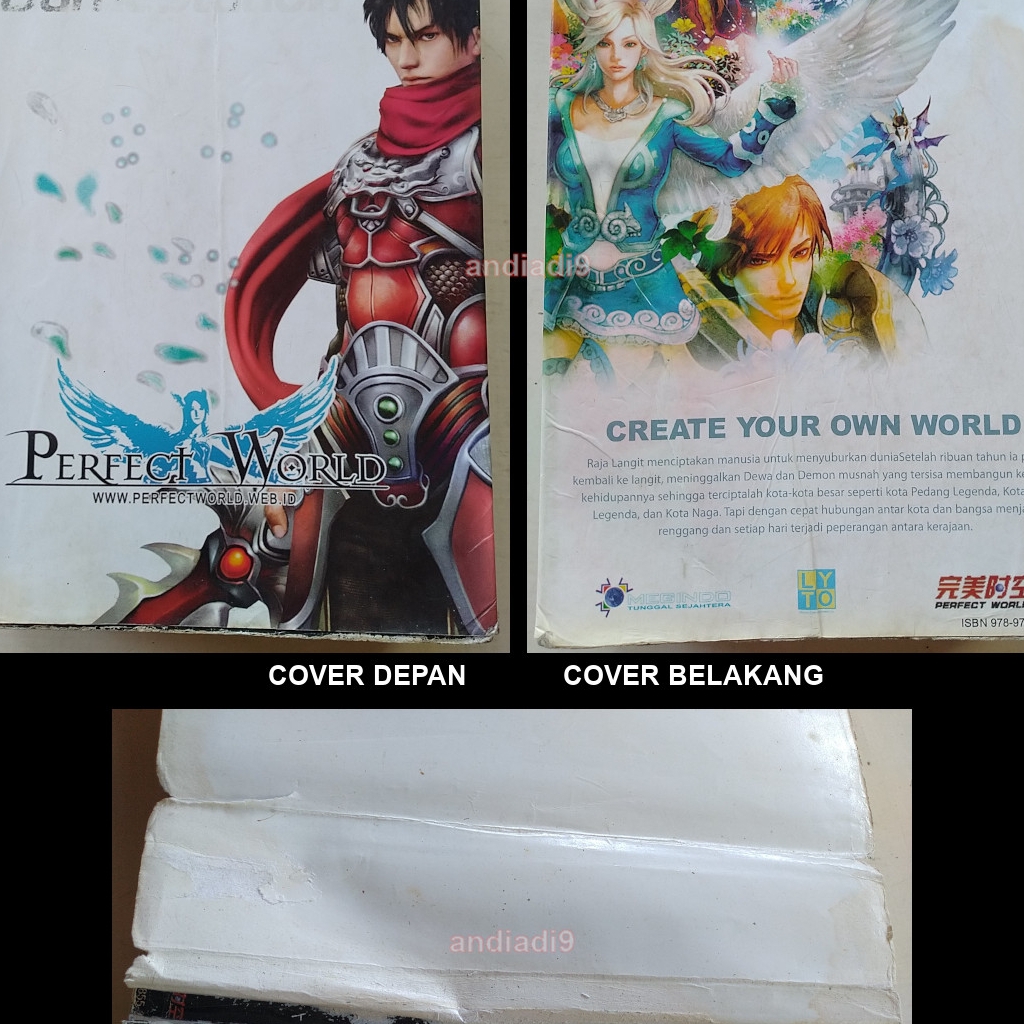 Jual PANDUAN GAME GAMESTATION GUIDE PERFECT WORLD SAMPUL LENGKET COVER ...