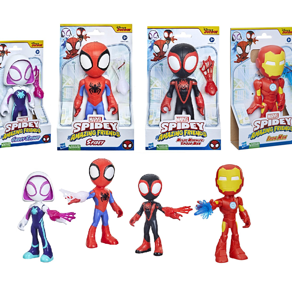 Jual Marvel Amazing Friends Spidey Spiderman Supersized Action Figure ...