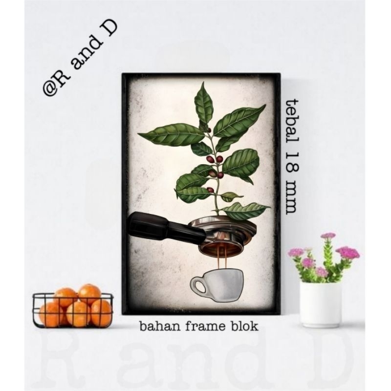 Jual Hiasan Dinding Gambar Kaktus Ukuran besar 47x31 Hiasan dinding ...