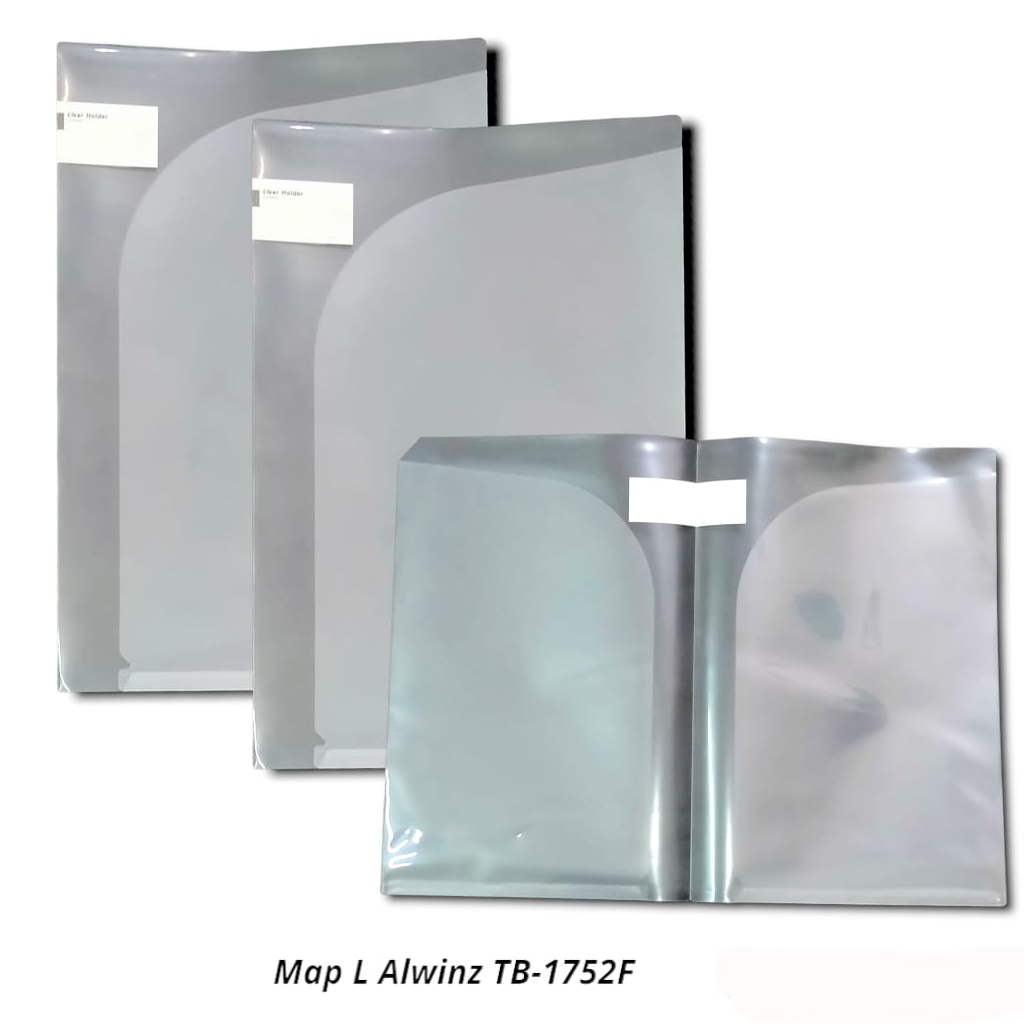Jual MAP DOKUMEN PLASTIK SLIP 2 MAP L DOUBLE CLEAR SLEEVE FOLIO FILE ...