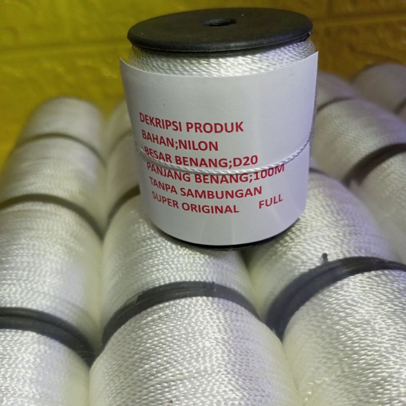 Jual benang nilon 100m d15 | Shopee Indonesia