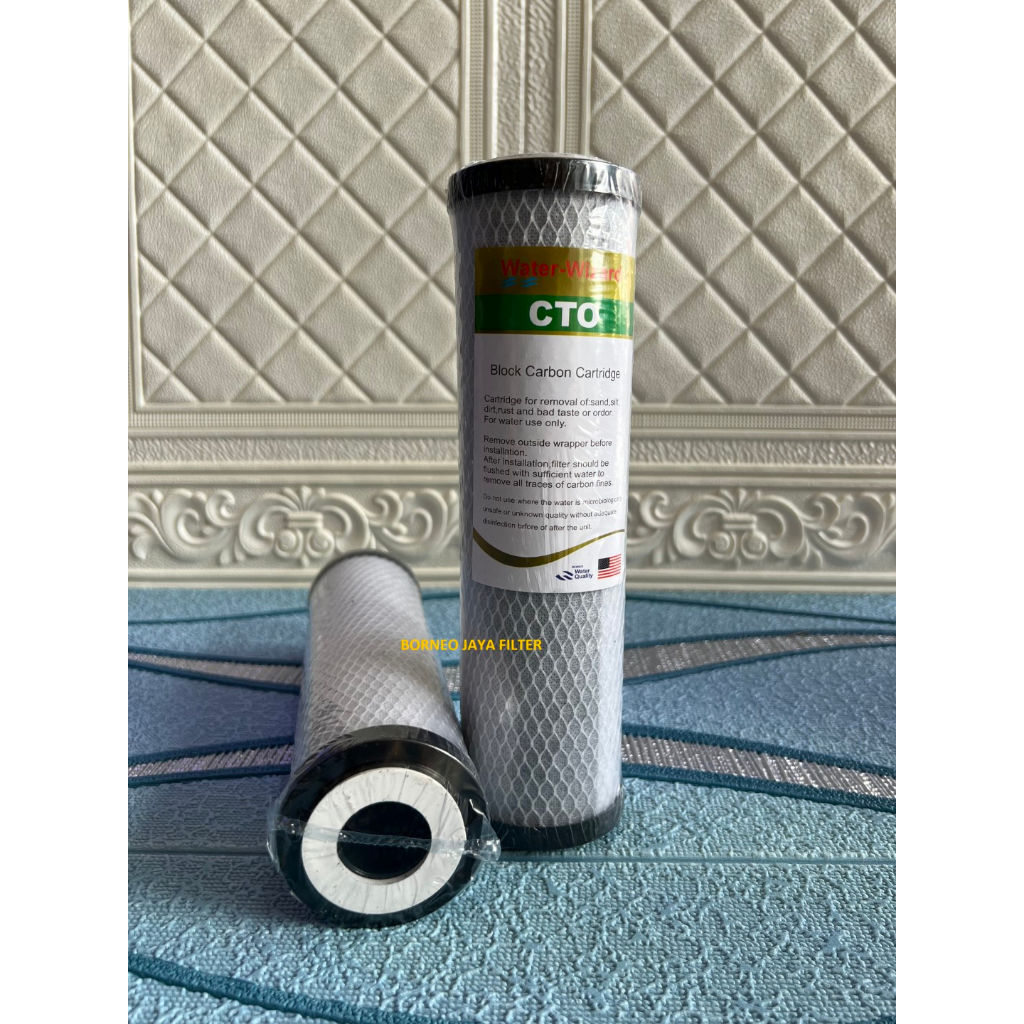 Jual Filter Air CTO / carbon blok 10 inch cartridge | Shopee Indonesia