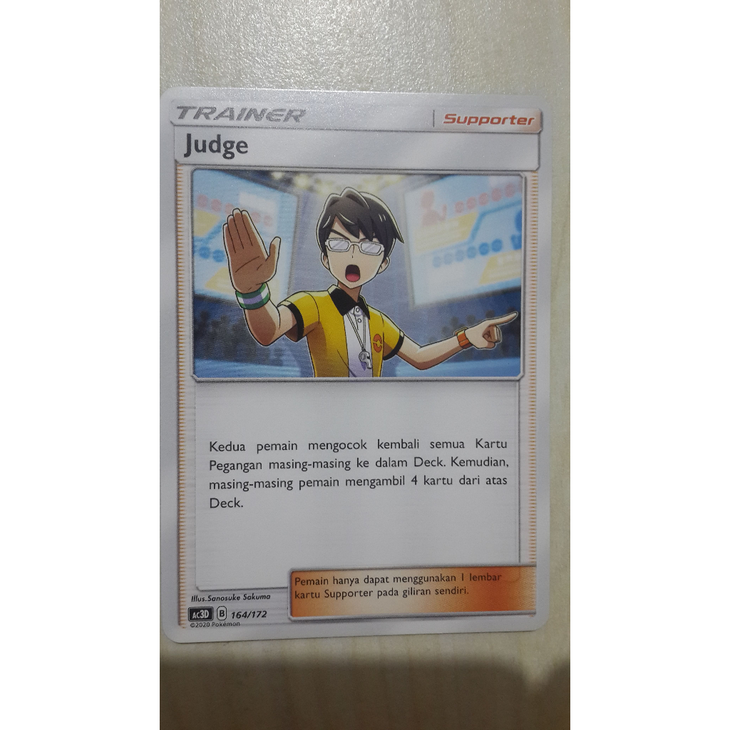 Jual POKEMON TCG INDONESIA JUDGE AC3D 164/172 | Shopee Indonesia