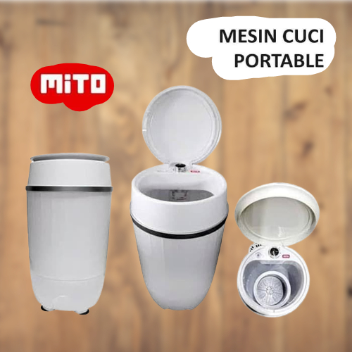 Jual MITO Washing Machine Mesin Cuci Portable 3.5 Kg WM1 Original ...