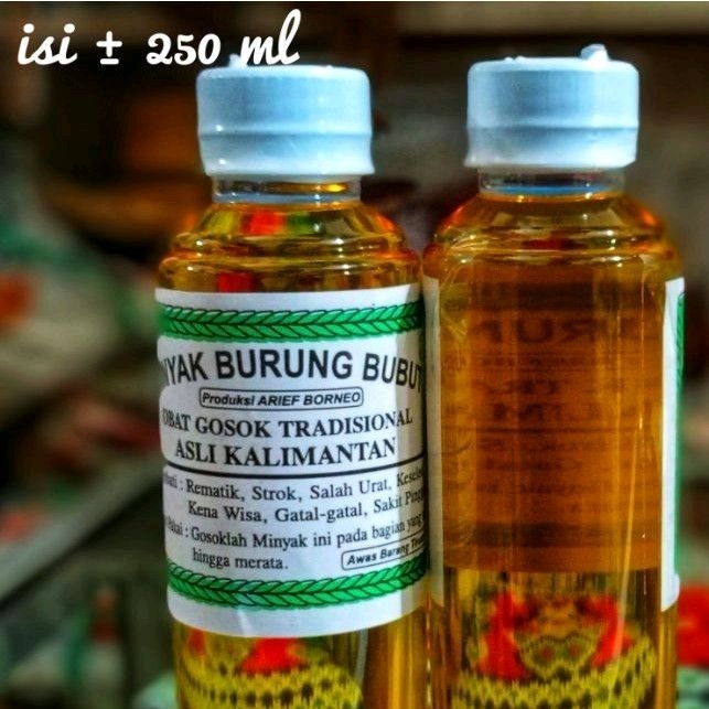 Jual MINYAK BURUNG BUT BUT 100% ORIGINAL KHAS KALIMANTAN BERHOLOGRAM ...