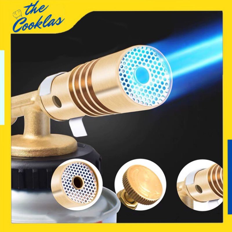 Jual Flame Gun Torch Full Kuningan | BBQ Blow Torch | Alat Bakar ...