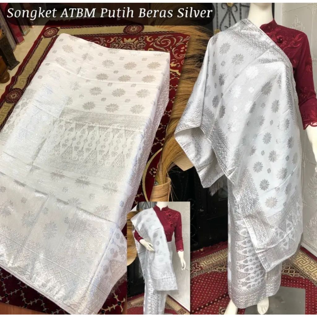 Jual REAL PICT!!! Songket Palembang Tenun ATBM (Alat Tenun Bukan Mesin ...