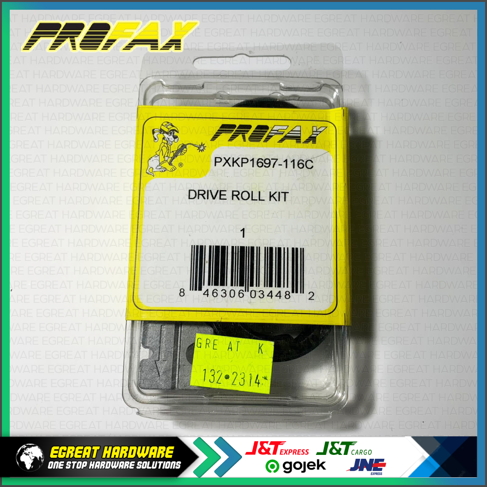 Jual Drive Roll Kit Welding MIG PROFAX PX KP1697-116C 1/16" CORED WIRE ...