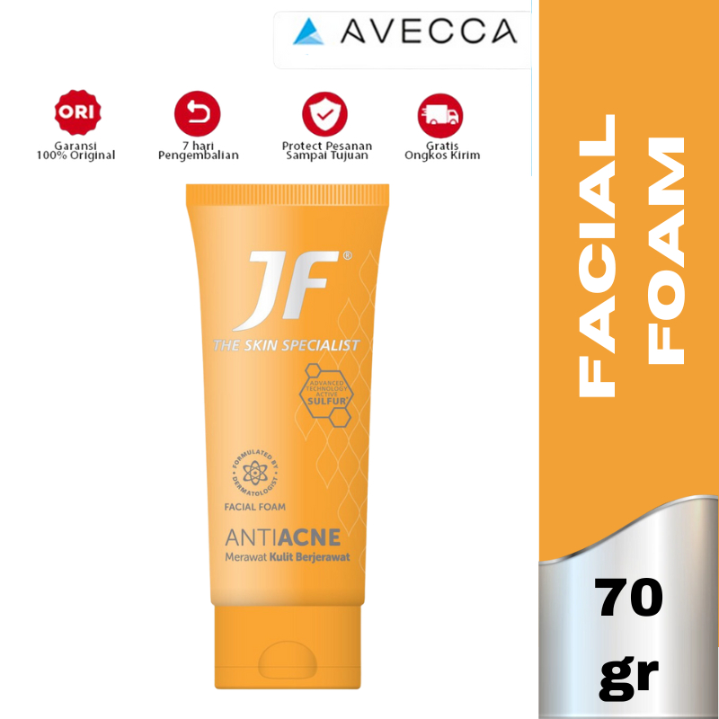 Jual Jf Acne Care Facial Foam 70gr/ Acne Facial Wash / Jerawat | Shopee ...
