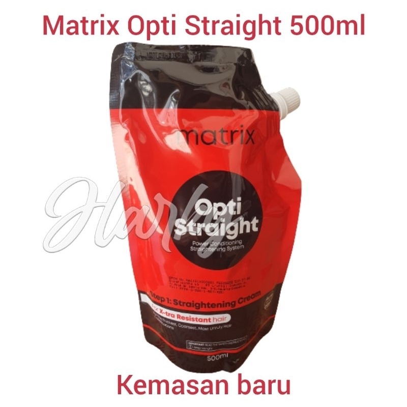 Jual MATRIX OPTI STRAIGHT 500 ml optistraight obat smoothing rambut ...