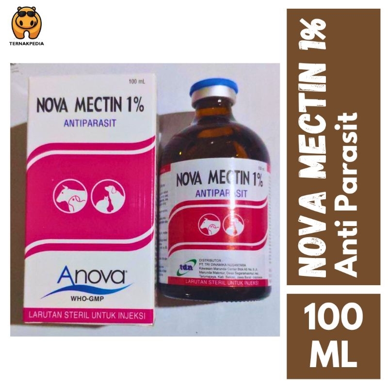 Jual Nova Mectin 1% 100 ml - Anova Mectin 100 ml - Nova Mectin 100 ml ...