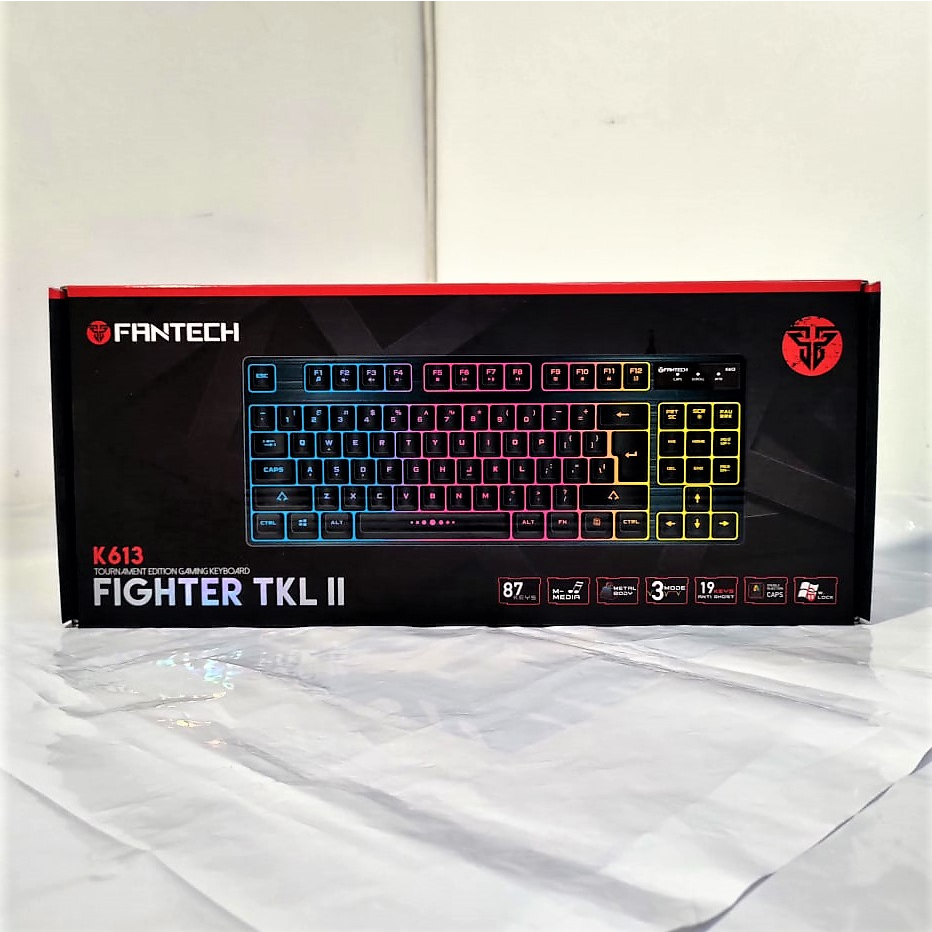 Jual Fantech K613 Fighter TKL II Gaming Keyboard | Shopee Indonesia