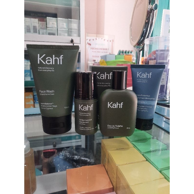 Jual Kahf Paket Skincare Lengkap Untuk Pria | Skincare Pria 1 Set ...