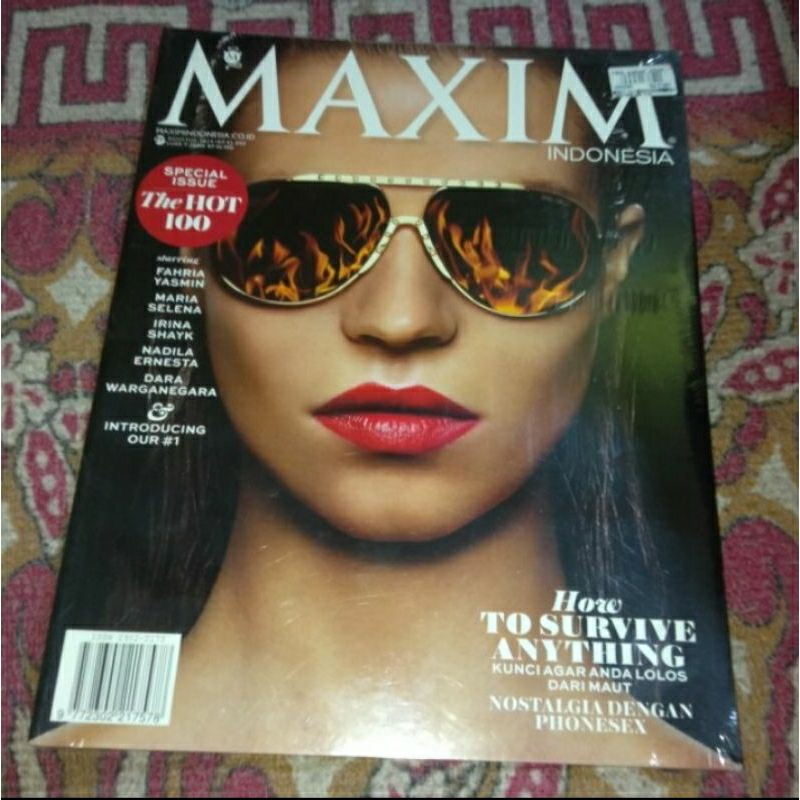 Jual majalah Maxim Indonesia segel | Shopee Indonesia
