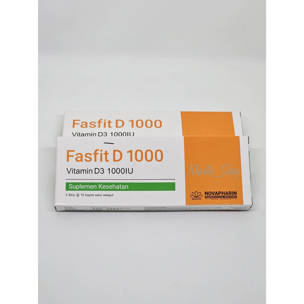 Jual Fasfit/Comvit D3 1000iu PER STRIP (1 Strip/ 10 tablet) | Shopee ...