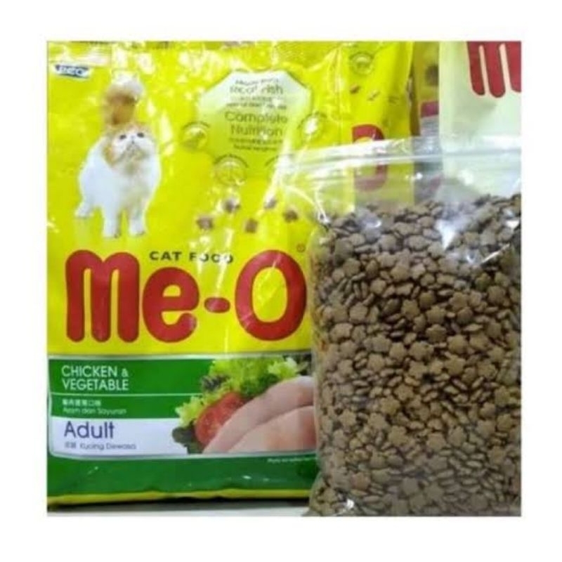 Jual MEO CHICKEN VEGETABLE MAKANAN KUCING 1KG | Shopee Indonesia
