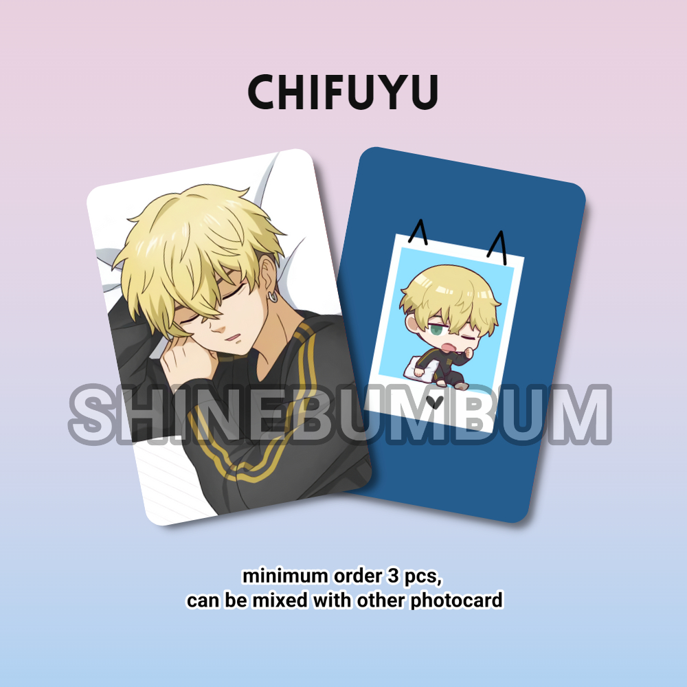 Jual Photocard Tokyo Revengers - Nebosuke ver (2 sisi) | Shopee Indonesia