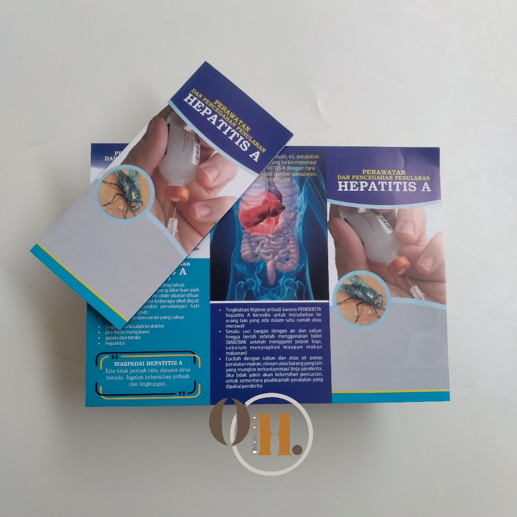 Jual Leaflet Hepatitis, Brosur Edukasi Hepatitis, Waspada Hepatitis | Shopee Indonesia