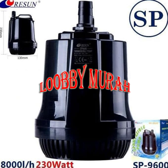 Jual Pompa Air Celup RESUN SP-9600 SP9600 Vertical Submersible Water ...