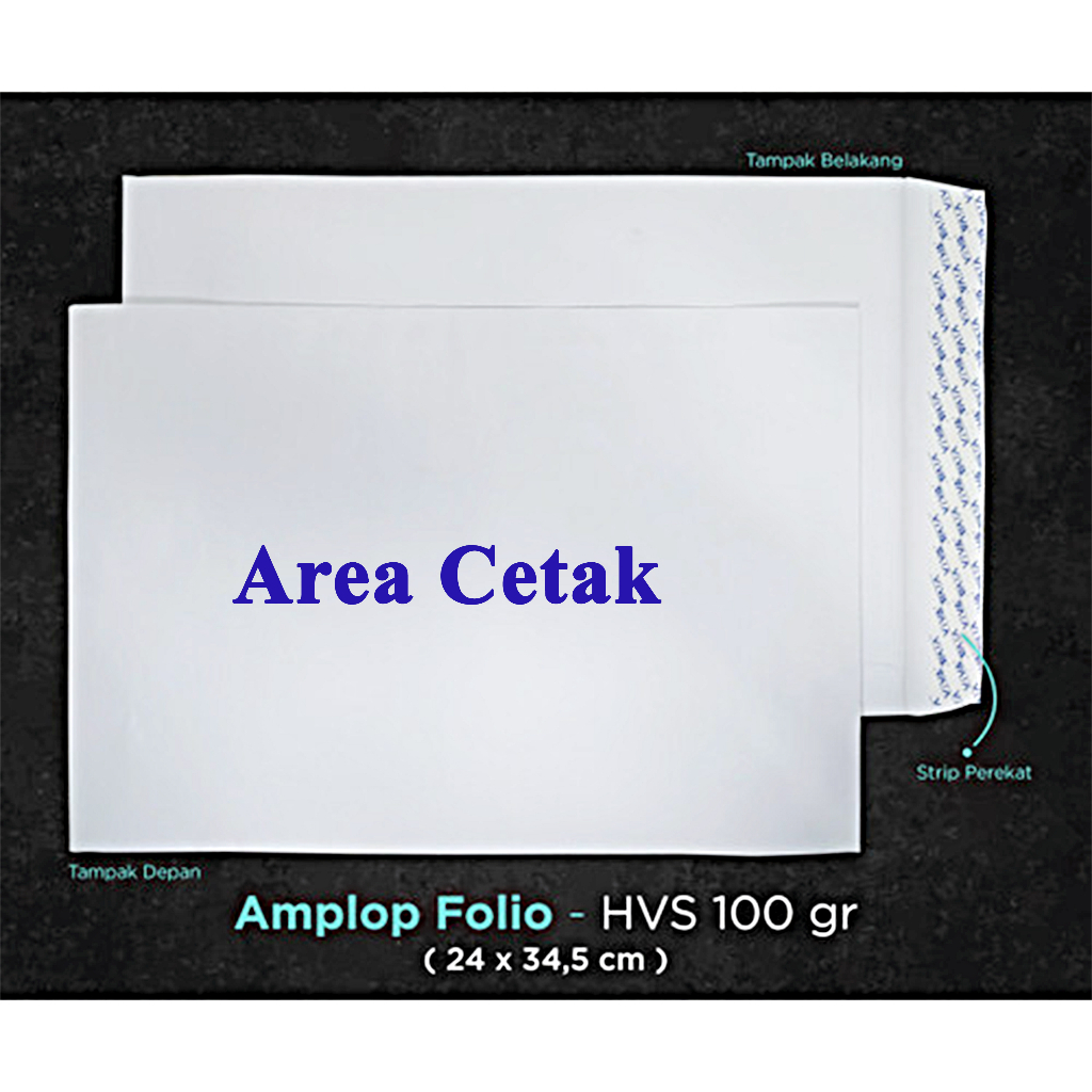 Jual Cetak Amplop Putih Ukuran F4 Folio Tebal 100gsm | Shopee Indonesia
