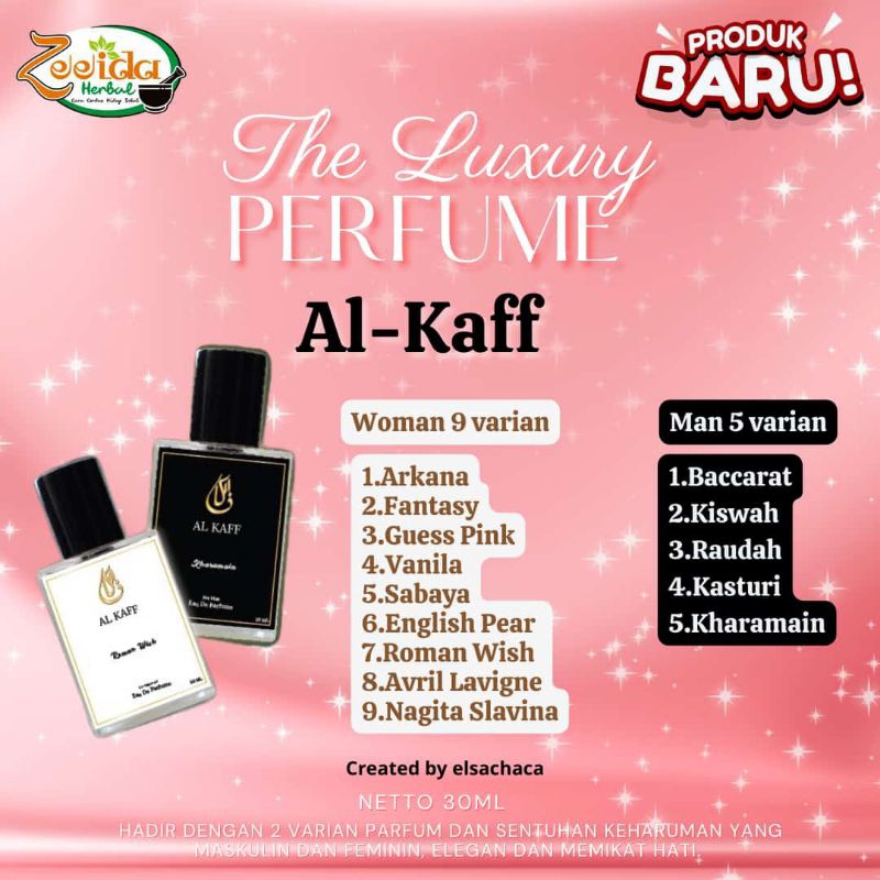 Jual PARFUM ZEEIDA AL-KAFF | Shopee Indonesia