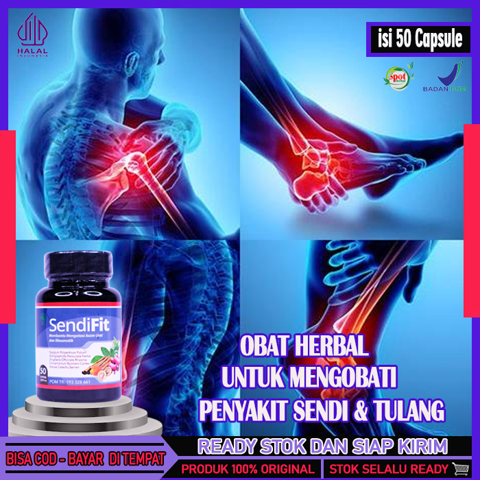 Jual Obat Herbal Khusus Penyakit Sendi dan Tulang, Meredakan Sakit Pada ...