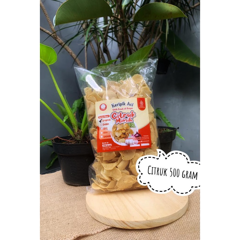 Jual CITRUK MIMIH KERIPIK ACI RESEP BOGOR | Shopee Indonesia