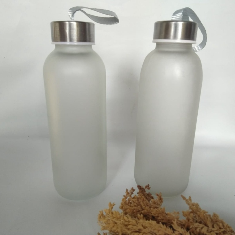 Jual Souvenir Botol Minum Botol Termos Kaca Dof 420ml Tumbler Botol ...