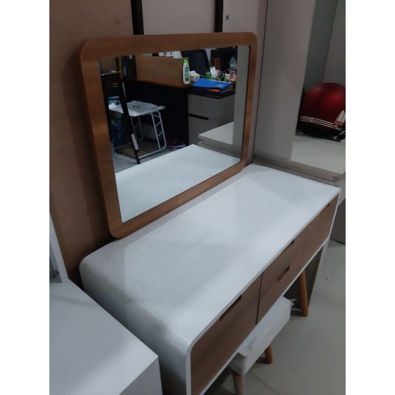 Jual Meja Rias Kaca Kotak | Shopee Indonesia