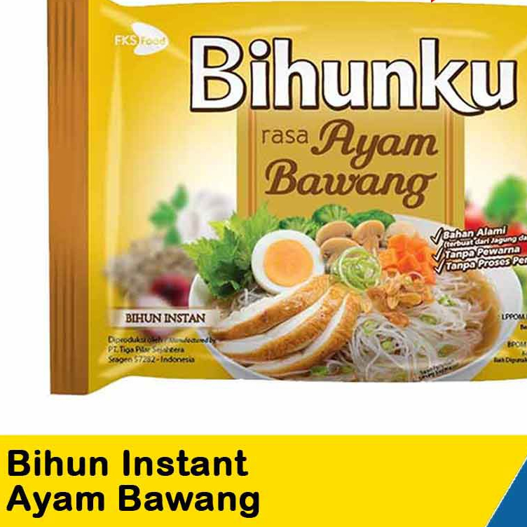Jual Bihunku Bihun Instant Ayam Bawang, Kari Laksa , Soto Spesial 55Gr ...