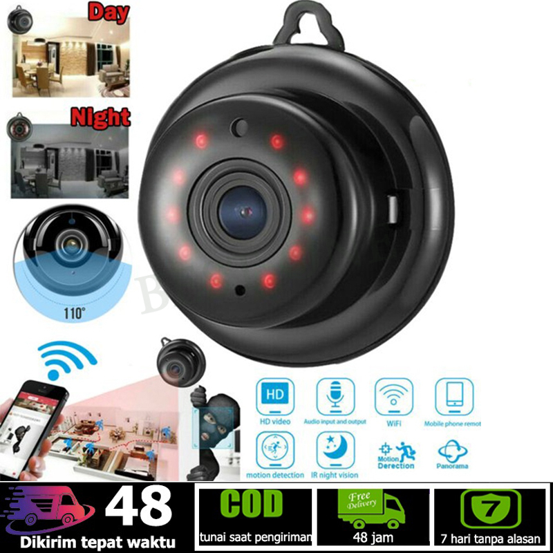 Jual IP CAMERA MINI HD 1080P WIRELESS CCTV WIFI Pantau Jarak Jauh ...