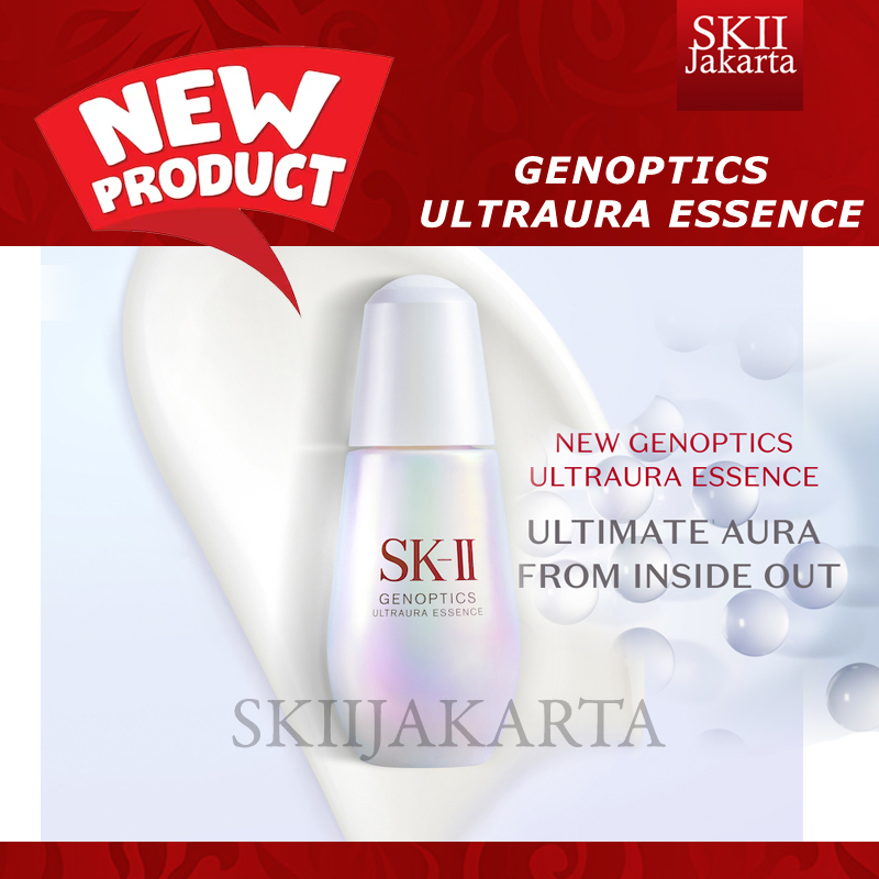Jual SK II GENOPTICS ULTRAURA ESSENCE SERUM MENCERAHKAN | Shopee Indonesia