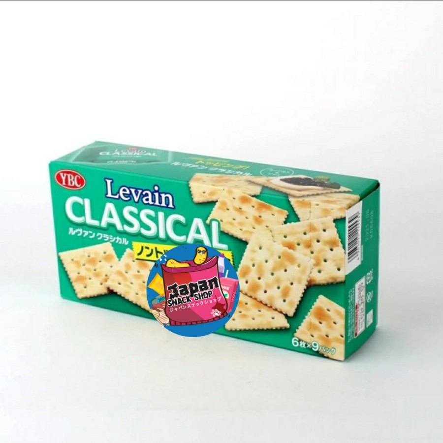 Jual YBC Levain Classical Topping Crackers [Green Box] / biskuit impor ...