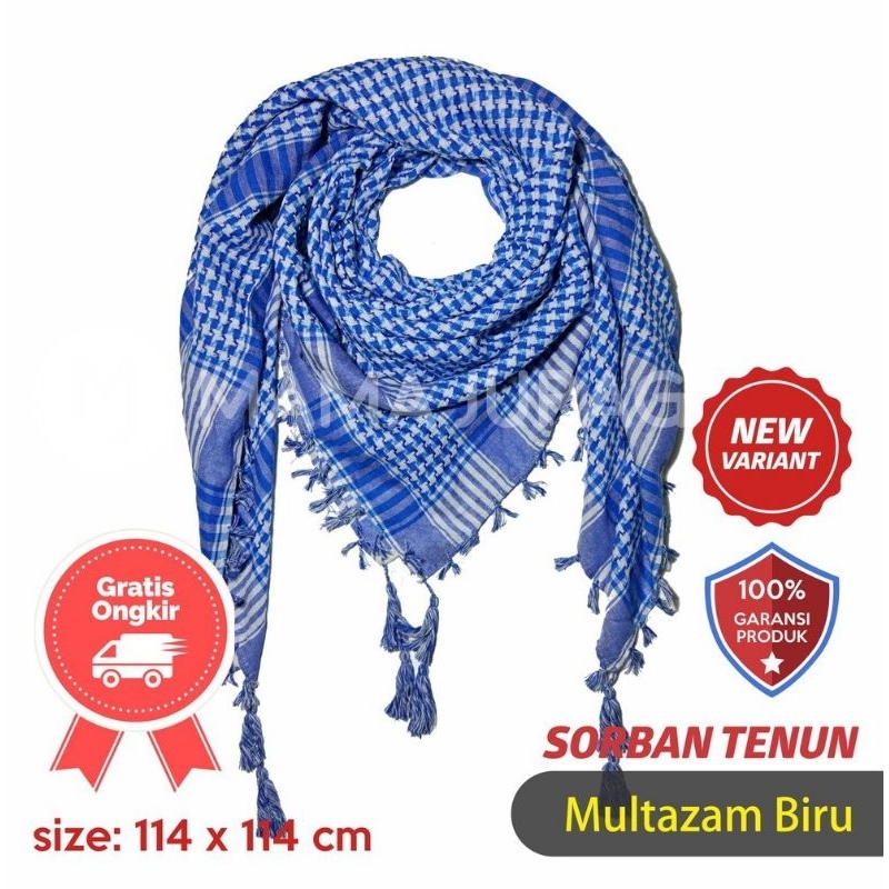 Jual COD Sorban palestina Sorban habib Shemagh Scraf Surban trend ...