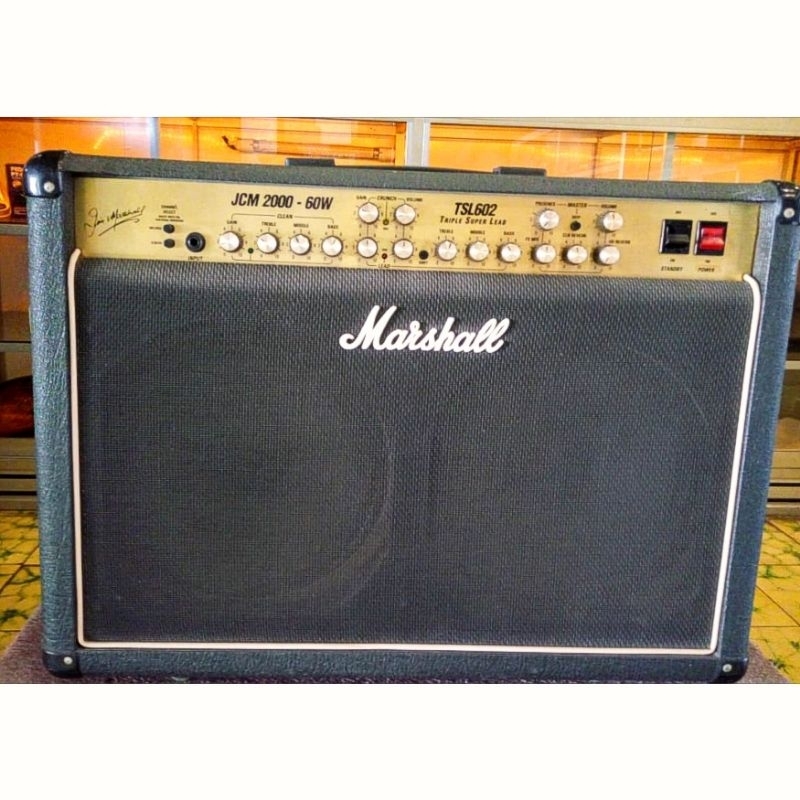 Jual Ampli gitar Marshall JCM2000 TSL602 combo 2x12 England original ...