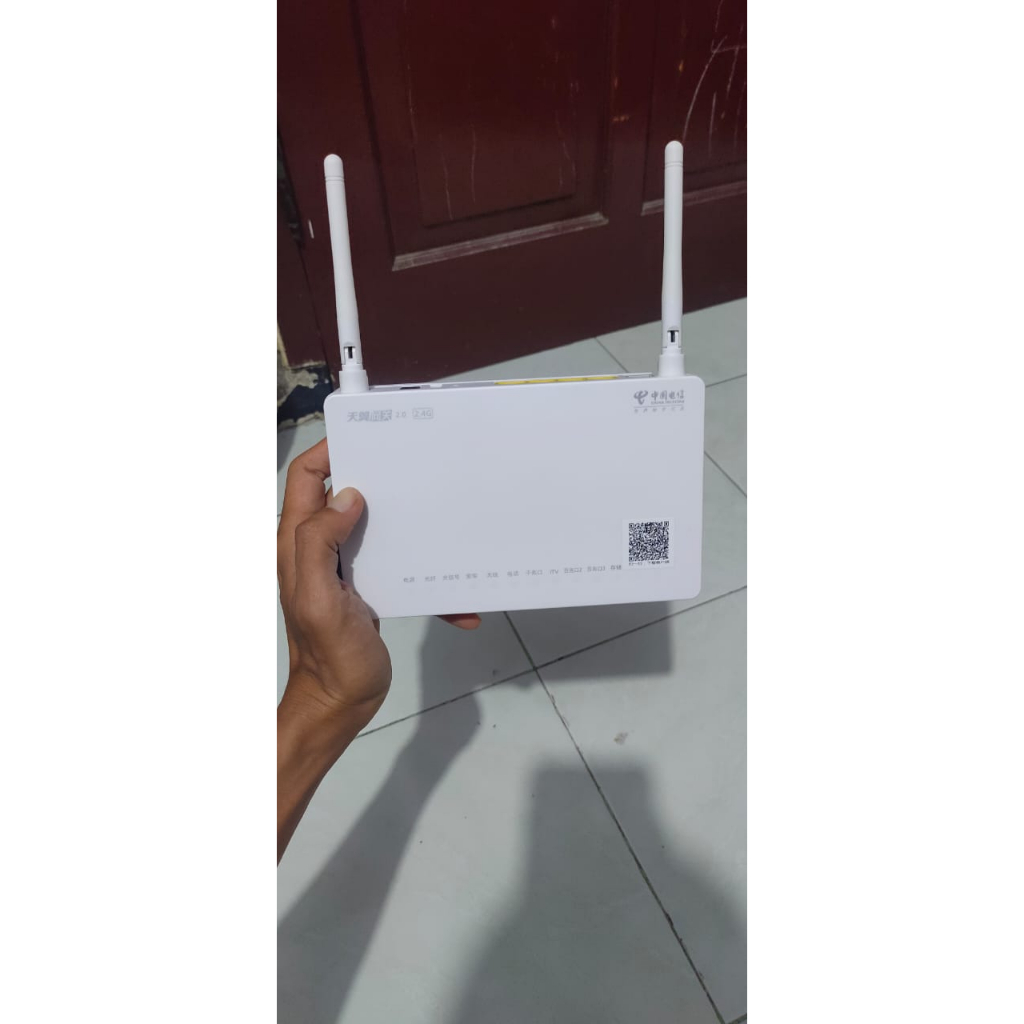 Jual MODEM ZTE F450 EPON BEKAS PLUS ADAPTOR | Shopee Indonesia