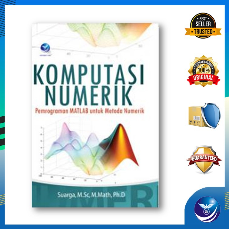 Jual Komputasi Numerik, Pemrograman MATLAB Untuk Metoda Numerik ...