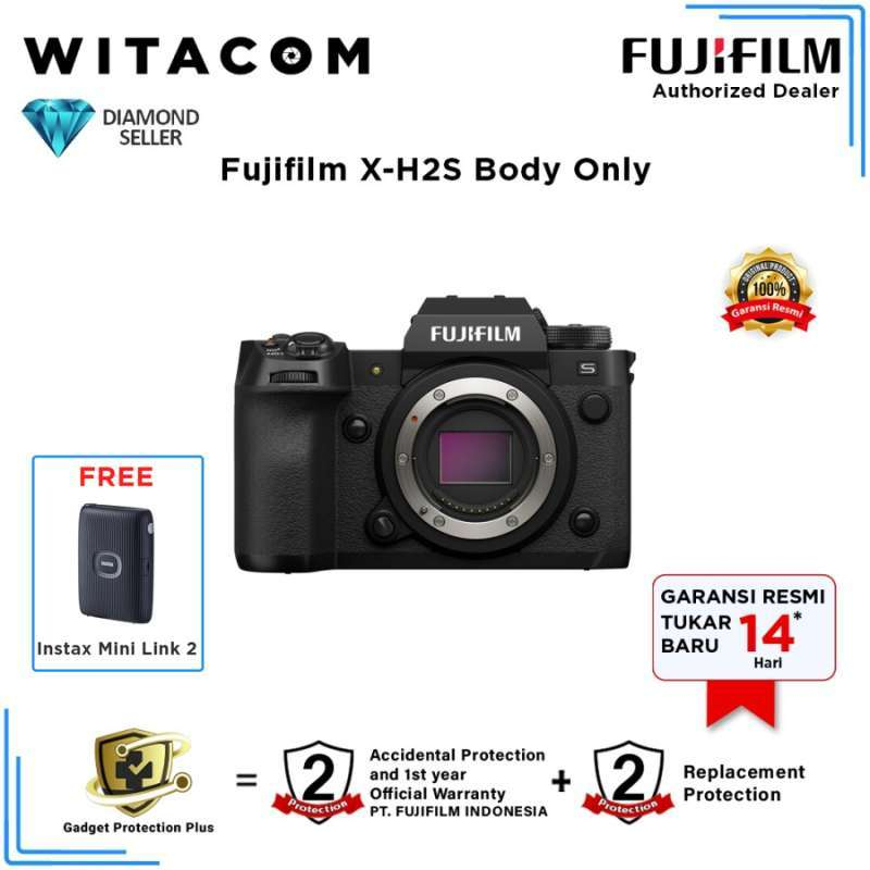 Jual Fujifilm X-H2S / XH2S / X H2S Body Only - Garansi Resmi | Shopee Indonesia