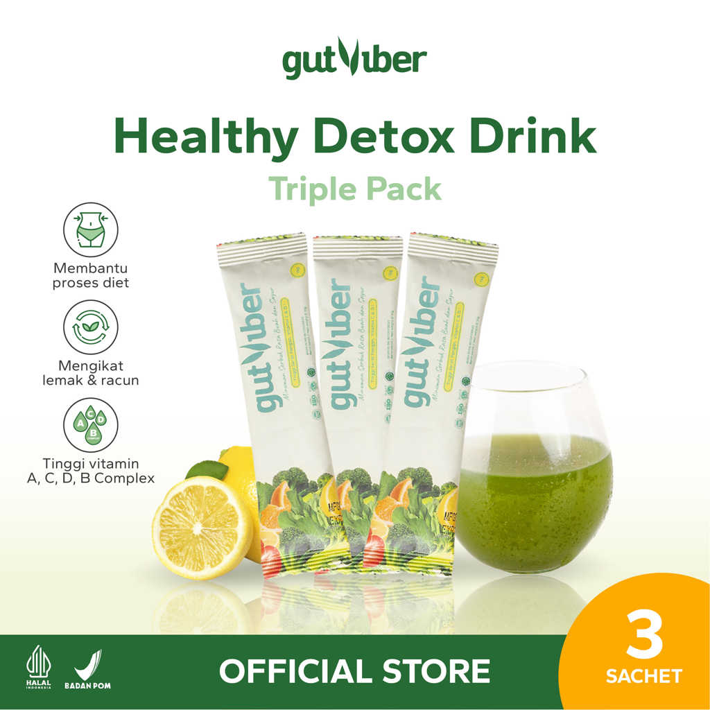 Jual GutViber - Minuman Serat | Fiber Drink | Detox Rasa Sayur dan Buah ...