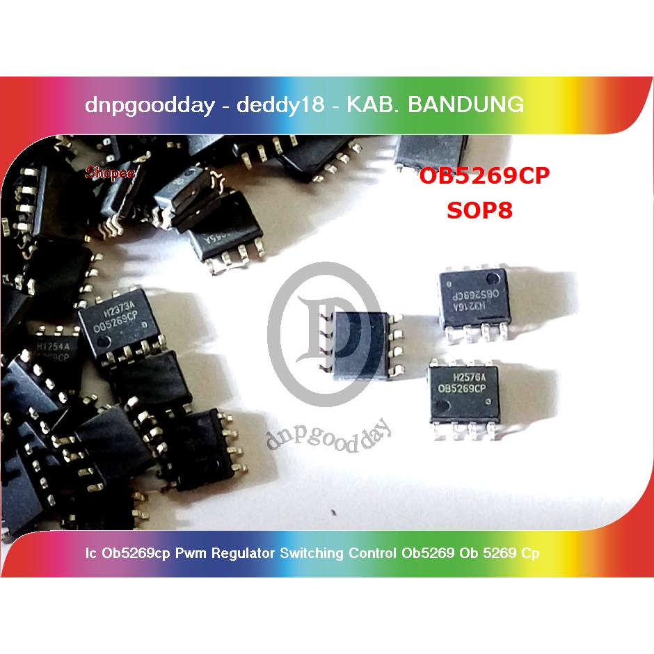 Jual Ic Ob5269cp Pwm Regulator Switching Control Ob5269 Ob 5269 Cp ...