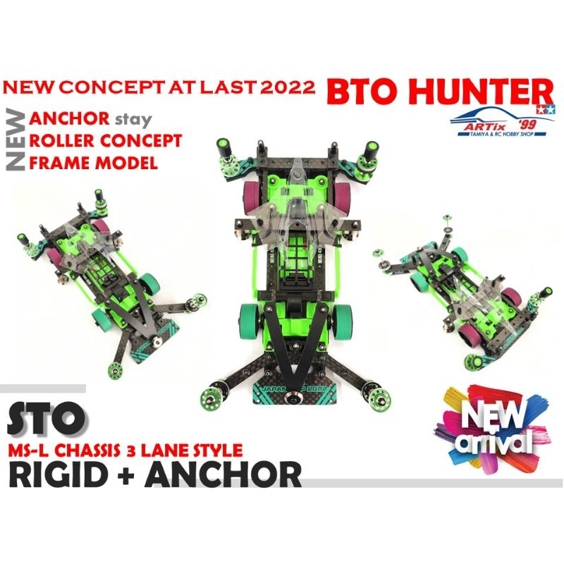 Jual TAMIYA STO MS - L - PRO CHASSIS 3 LANE STYLE 2022 | Shopee Indonesia