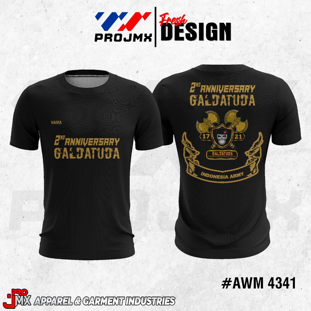 Jual JERSEY 2nd ANNIVERSARY GALDATUDA / PROJMX SOLO | Shopee Indonesia