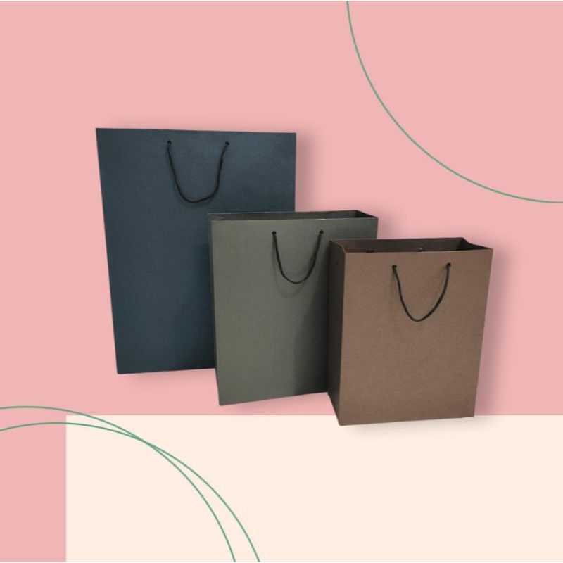 Jual Paper bag shine warna A (harga satuan) | Shopee Indonesia