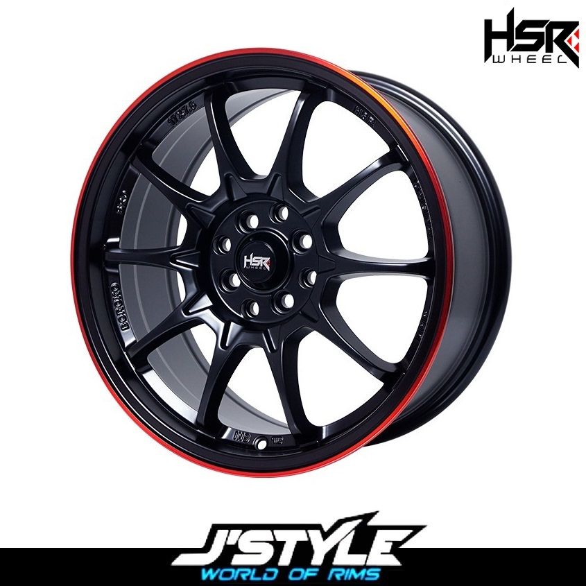 Jual VELG RACING MOBILIO/LIVINA/VELOZ/MAZDA 2/XENIA/DLL HSR BOROKO SRD R17 BLACK RED | Shopee ...